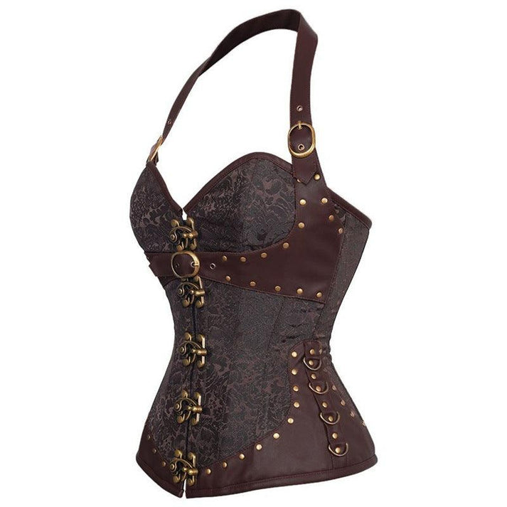 Gothic Halter Top Corset – Ganesha's Market